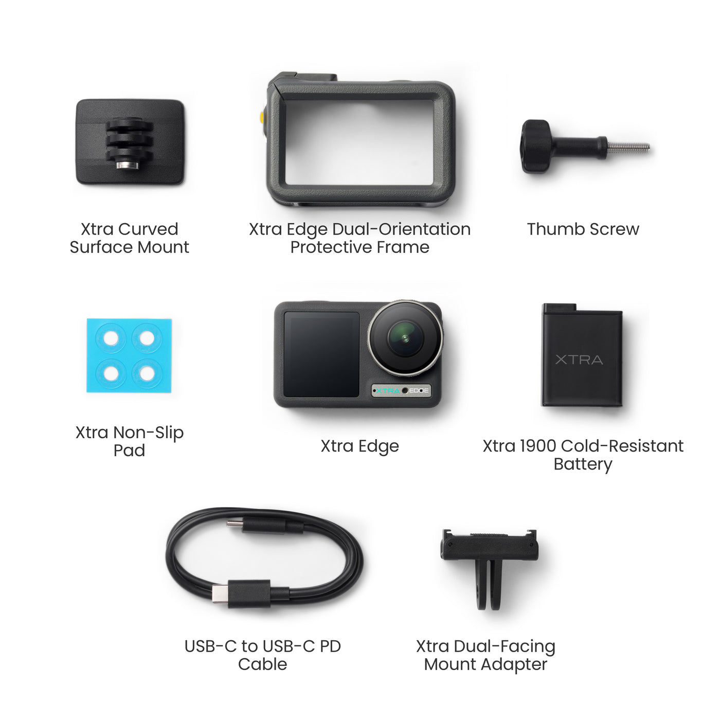 Xtra Edge | 1/1.3" Sensor 4K Action Camera & 52ft Waterproof